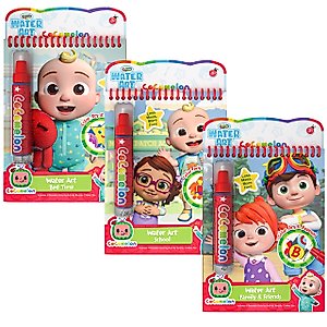 Creative Kids Cocomelon Water Books Pack of 3- Water Paint Art Kit - Coloring Books for Toddlers - Reusable Paint Art Kits for Age 3+