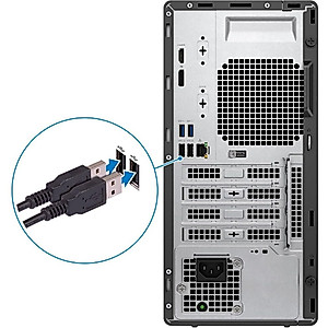 Dell OptiPlex 3000 Desktop Computer - Intel Core i5 12th Gen i5-12500 Hexa-core (6 Core) 3 GHz - 16 GB RAM DDR4 SDRAM - 512 GB M.2 PCI Express NVMe 3.0 x4 SSD - Tower - Black