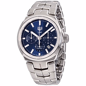 Tag Heuer Link Blue Dial Stainless Steel Men's Watch CBC2112.BA0603