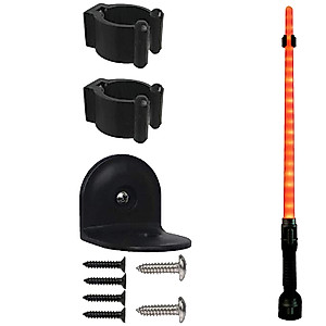 Universal Lightsaber Wall Mount for a Any Lightsaber, Light Saber Wall Rack, Wall Holder Lightsaber Display Stand, Light Sabers Closet Organization Hooks Spring Clip - Not included Lightsaber