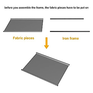 Portable Closet Organizers and Storage Clothes Rack Wardrobe Closet for Hanging Clothes Closet Storage Organizer with Three Drawer Boxes Non-Woven Fabric Cover Easy Assembly 37”L × 17.7”W × 65”H