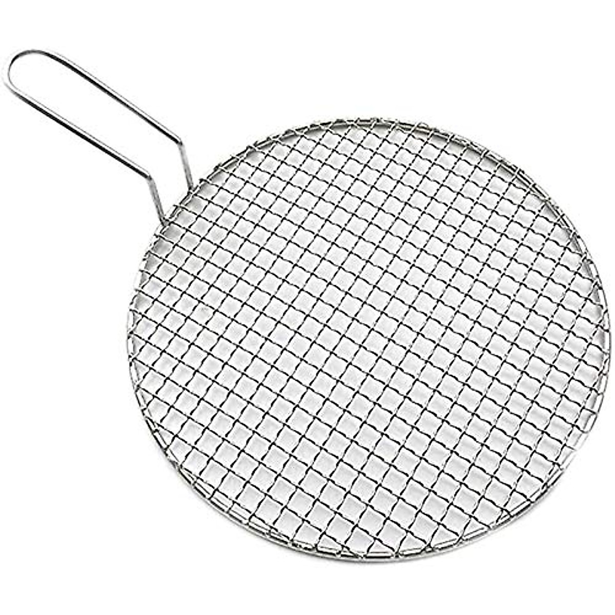 B&C.Room 304 Stainless Steel Rond Barbecue Racks Mesh Wire BBQ Korea Carbon Baking Net Grill Pan Grate Diameter:29.5cm