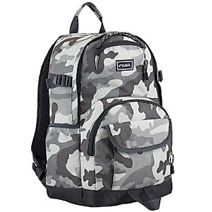 Eastsport Multi-Purpose Millennial Tech Backpack - Grey Camo
