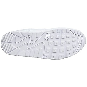 Nike Women's Air Max 90, White/White-white-wolf Grey, 7.5