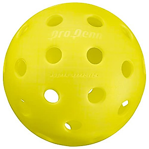 Penn Pro 40 Outdoor Pickleball Balls - Premium Ball for High Performance Play - USAPB Approved, 3-Pack