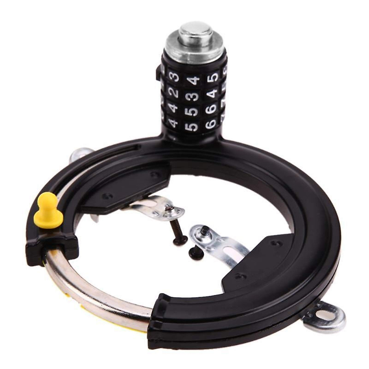 Bicycle Accessories Black Bike Lock Bicycle Anti-Theft Lock Password Share Bike MTB Bicycle Locks Outdoor Bike Parts