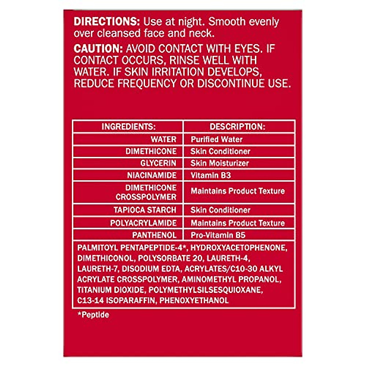 Olay Regenerist Night Recovery Cream Face Moisturizer, Fragrance Free, 1.7 oz