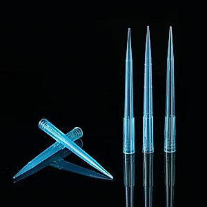 Eowpower 500Pcs/bag Blue Long 1ml Universal Pipette Tips 1000ul Laboratory Lab Polypropylene Pipettor Tube Tip