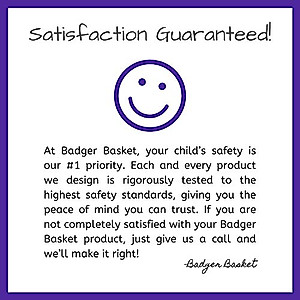 Badger Basket Contempo Convertible Changing Table for Infants and Babies - Includes Two Baskets, Gray/White