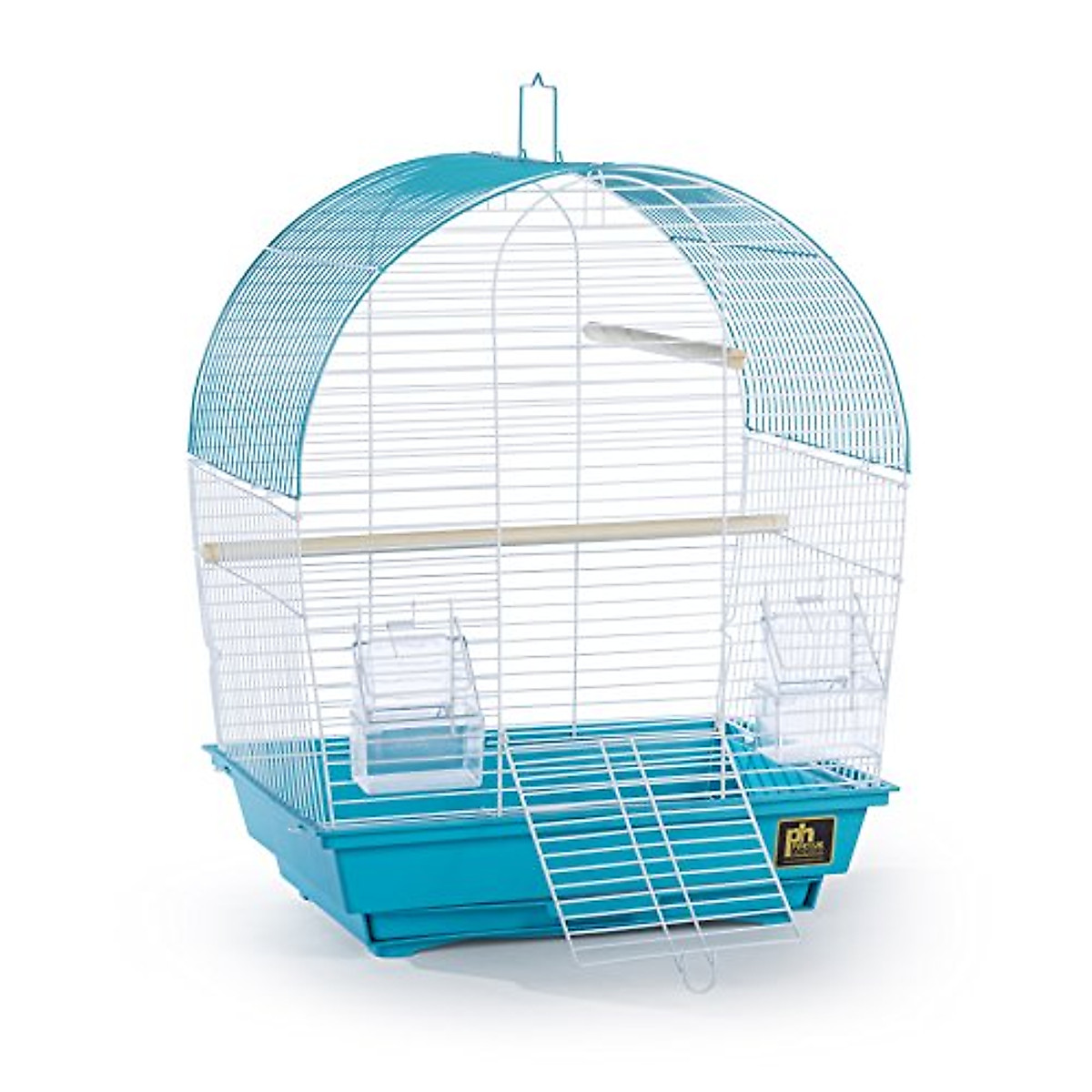 Prevue Pet Products South Beach Dome Top Bird Cage, Teal (SP50071),14 1/8" L x 11 1/4" W x 18 1/8" H