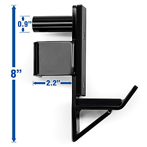 Yes4All Power Rack J-Hooks 2x2 + Weight Holder Attachment 2x2