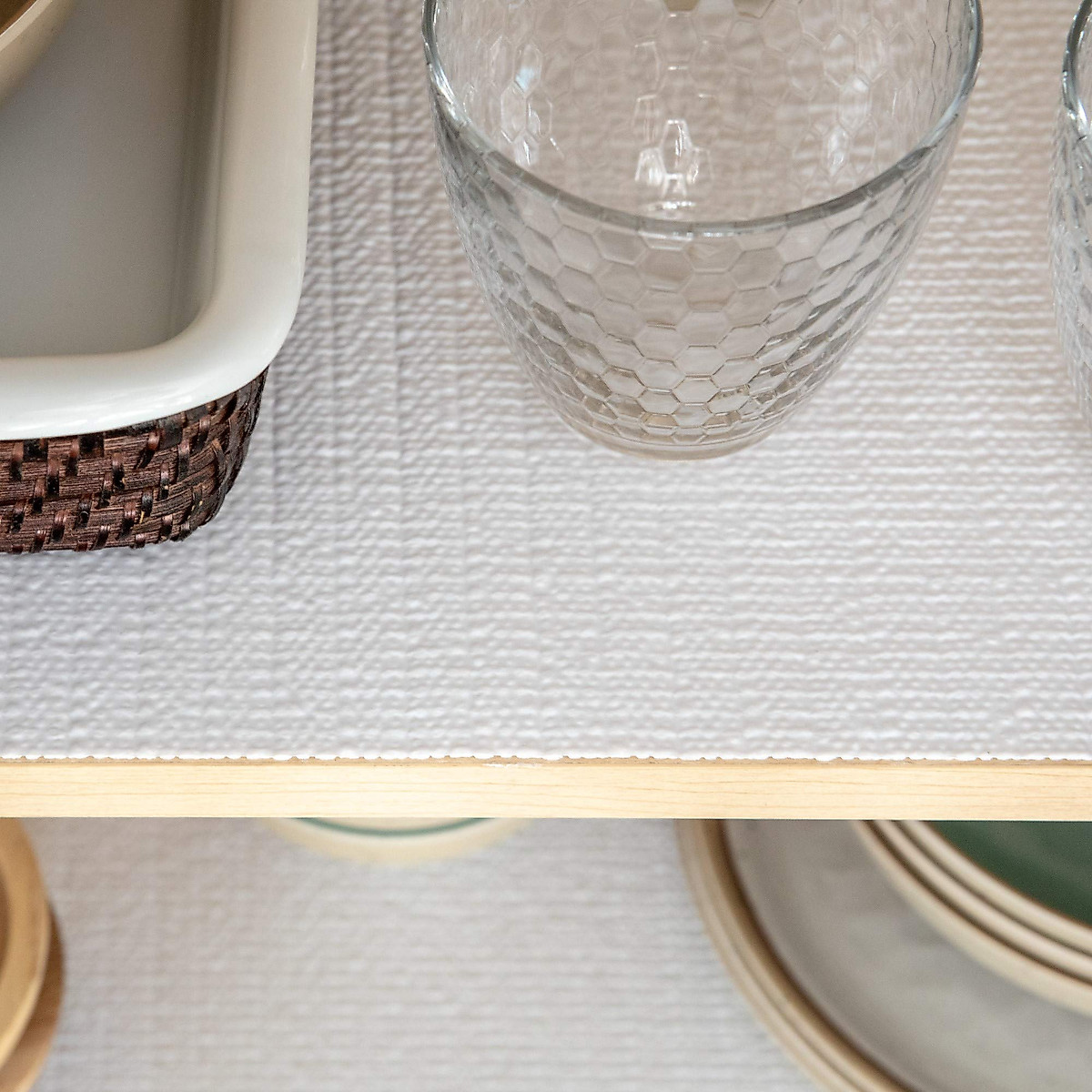 Duck Smooth Top EasyLiner, 12-inch x 5 Feet, White