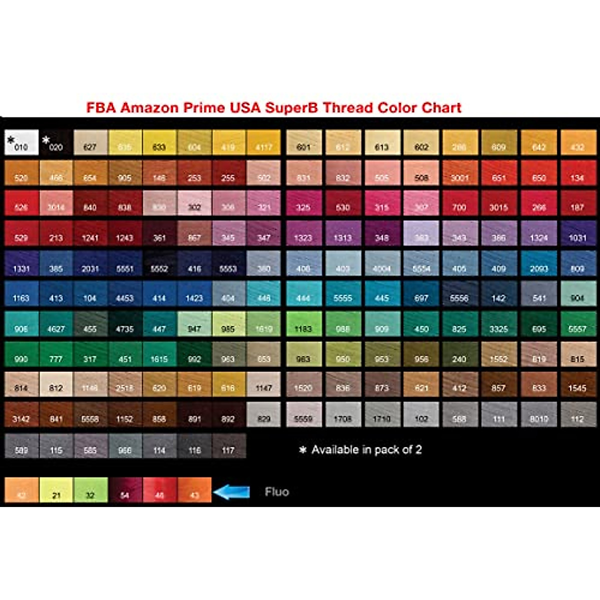 Super B Polyester Embroidery Thread, 40wt Large Spool 5000m, Embroidery Thread for Commercial & Domestic Machine, 175 Popular Colors Machine Embroidery Thread, 100% Polyester - White 010