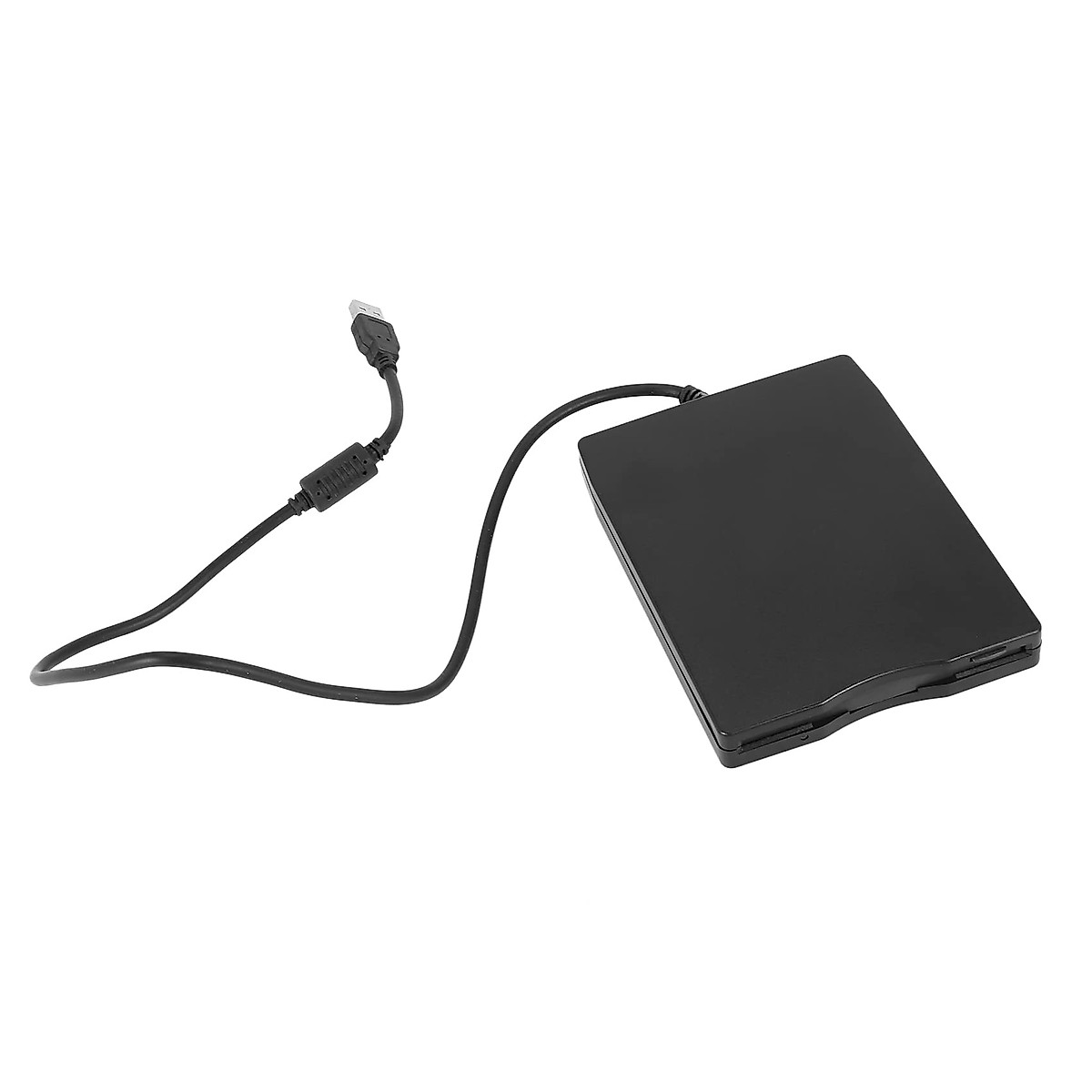 Ticarus USB Floppy Drive 3.5inch USB External Floppy Disk Drive Portable 1.44 MB FDD USB Drive Plug and Play for PC Windows98SE Windows XP Vista Black