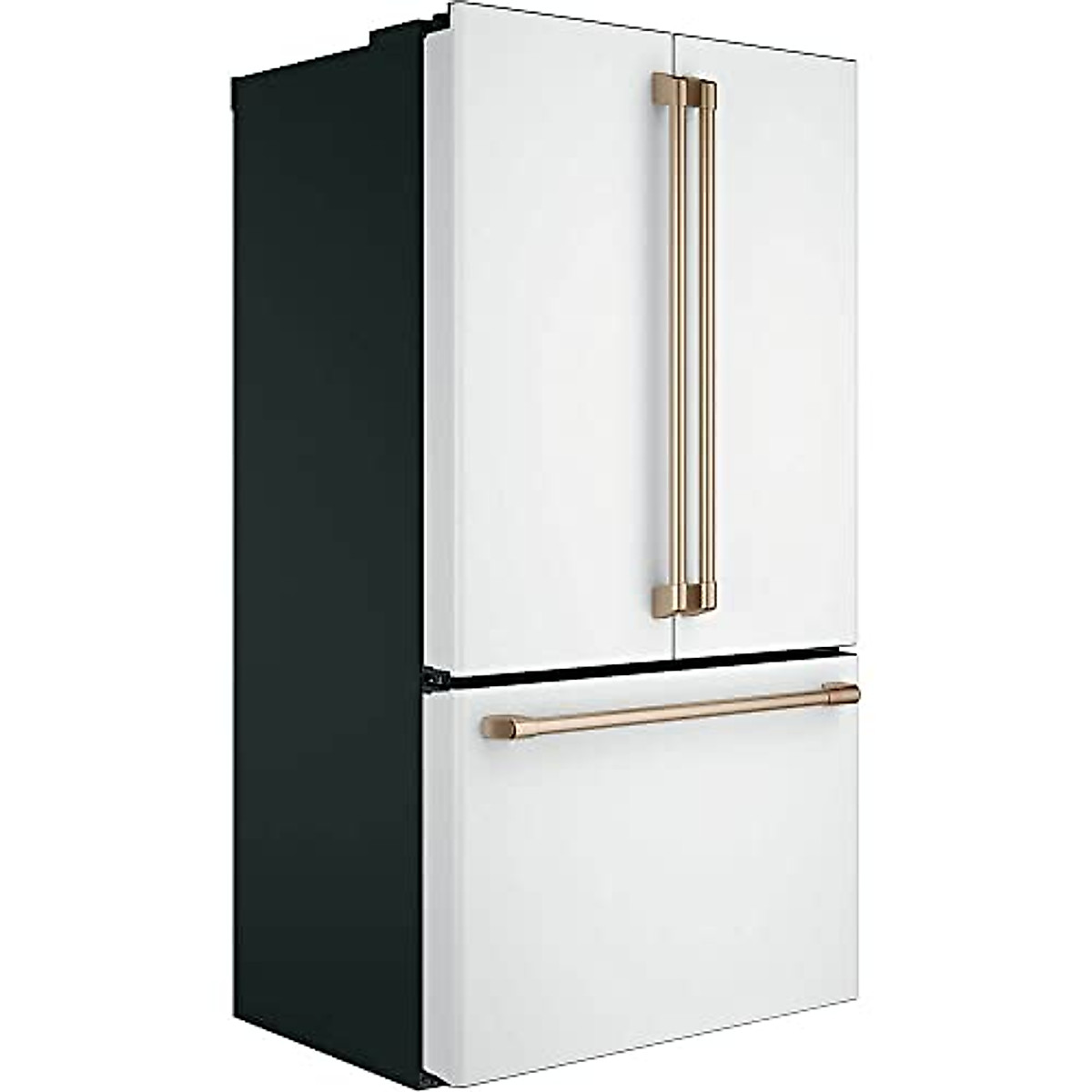 Cafe CWE23SP4MW2 23.1 cu. ft. Smart French Door Refrigerator in Matte White, Counter Depth and Fingerprint Resistant