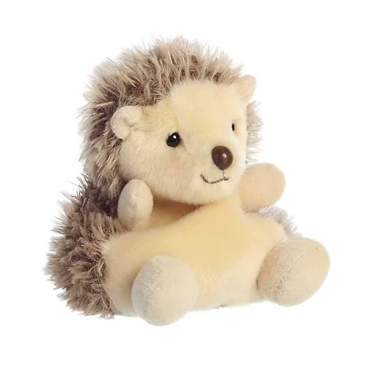 Aurora® Adorable Palm Pals™ Hedgie Hedgehog™ Stuffed Animal - Pocket-Sized Play - Collectable Fun - Brown 5 Inches