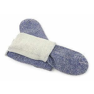 WARRIOR ALPACA SOCKS - Koze Kick Back Terry Lined Pure Alpaca Wool Socks For Men and Women (Large, Pine Green)