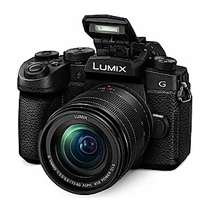 Panasonic Lumix G95 Hybrid Mirrorless Camera with 12-60mm Lens (DC-G95DMK) Bundle with Replacement Lithium-Ion Battery and Memory Card (3 Items)