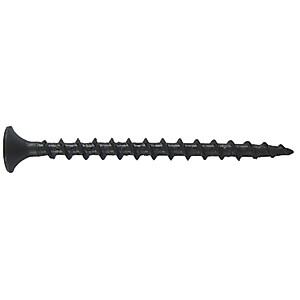 GRAY PHOSPHATE DRYWALL screws: #6 x 2" (12.5 oz - Apx. 136 screws) COARSE THREAD Drywall screws (or sheetrock screws) gypsum board, sheetrock, plasterboard. Use for all purpose wood screws.