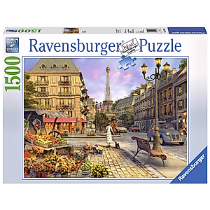 Ravensburger Vintage Paris 1500 Piece Jigsaw Puzzle for Adults - Experience Softclick Technology Premium Quality Materials | Anti-Glare Surface | Ideal Gift for Puzzle Enthusiasts