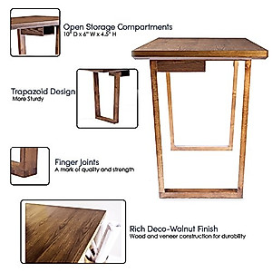Posh Pollen Aiden Writing Desk - Oak