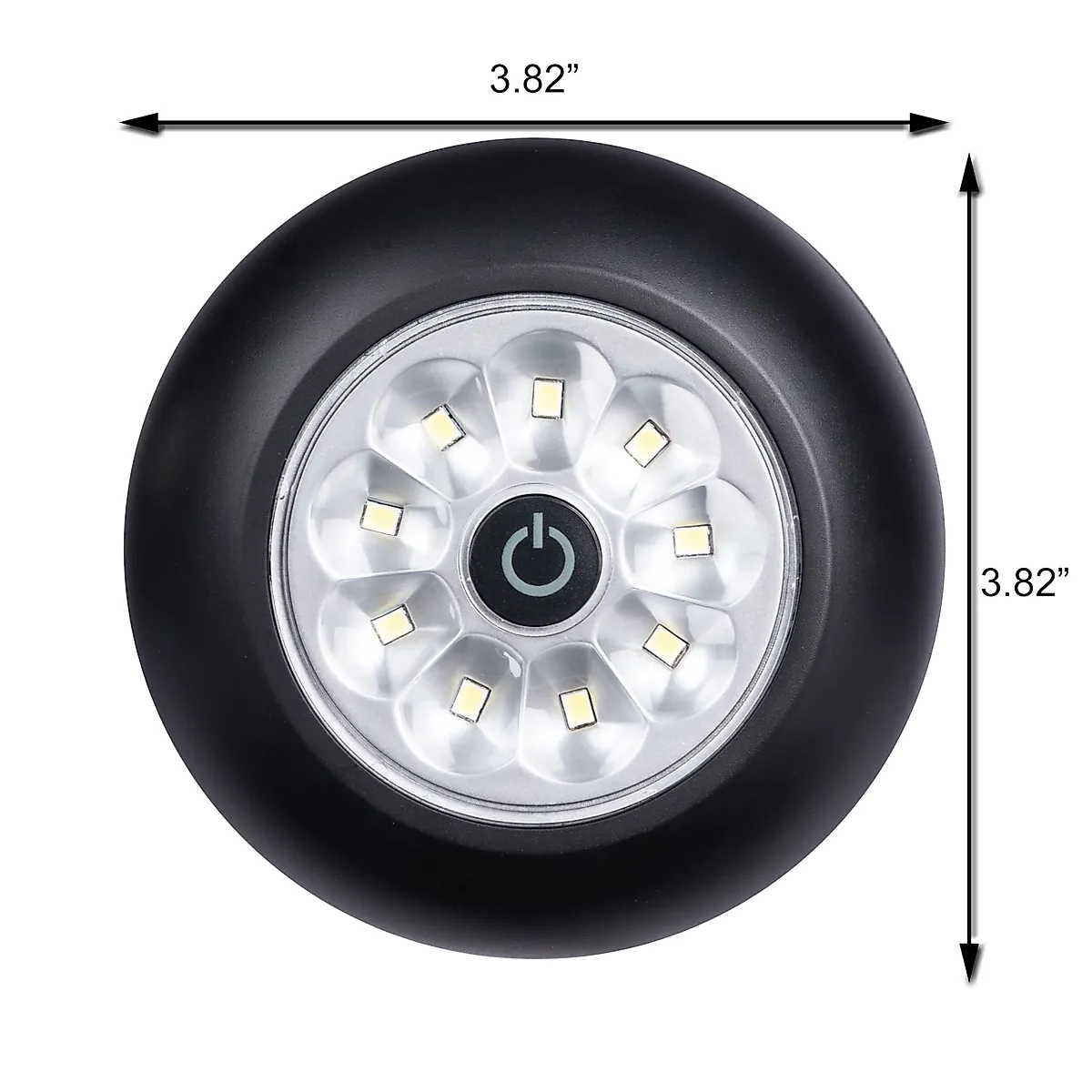 LIGHT IT! by Fulcrum, 30015-303 9-LED Anywhere Light XB, Black, Single Pack