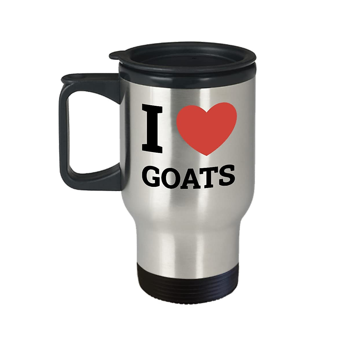 9700512-Goat Lover Heart I Love Goats Travel Mug