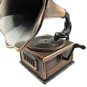 Treasure Gurus 1:12 Scale Miniature Phonograph Dollhouse Accessory Gramophone Pencil Sharpener