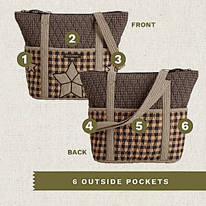 Bella Taylor Stride Tote | Medium Cotton Handbag for Women | Farmhouse Star