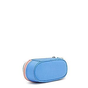 Kipling DUOBOX Printed medium zipped pencase Sweet Blue C
