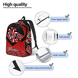 Personalized Cheer Backpack with Name Custom Cheerleading Backpack Cheer Backpack for Cheerleaders Cheerleader Gift 1Pcs
