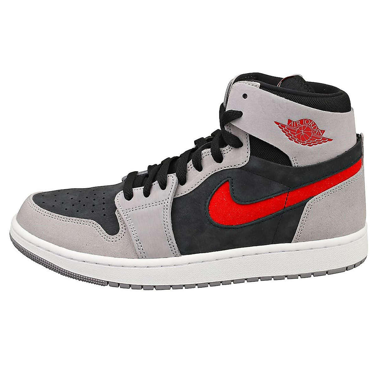 Men's Jordan 1 High Zoom Air CMFT Black/Fire Red-Cement Grey DV1307-060 9