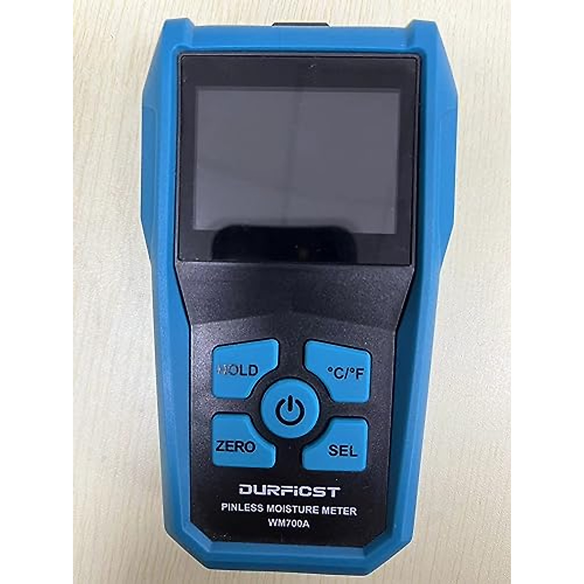 Wood Moisture Meter, DURFICST Moisture Meter for Walls, Digital Pinless Wood Moisture Meter Tester with Humidity and Audible & Visual Alerts, for Wood Firewood Moisture Meter Paper Floor