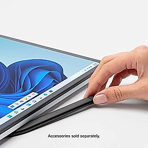 Microsoft Surface Laptop Studio, 14.4" Touchscreen, Intel 11th Gen Core i7 (Up to 4.8GHz), NVIDA GeForce RTX 3050Ti, 16GB DDR4 RAM, 512GB SSD, Win11h, Platinum, with MTC Stylus Pen