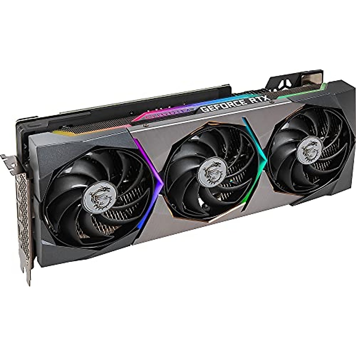 MSI Gaming GeForce RTX 3070 Ti 8GB GDRR6X 256-Bit HDMI/DP Nvlink Torx Fan 4 RGB Ampere Architecture Graphics Card (RTX 3070 Ti Suprim X 8G)