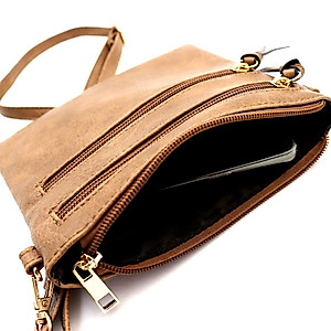 Multi Pocket Versatile Cross Body Black