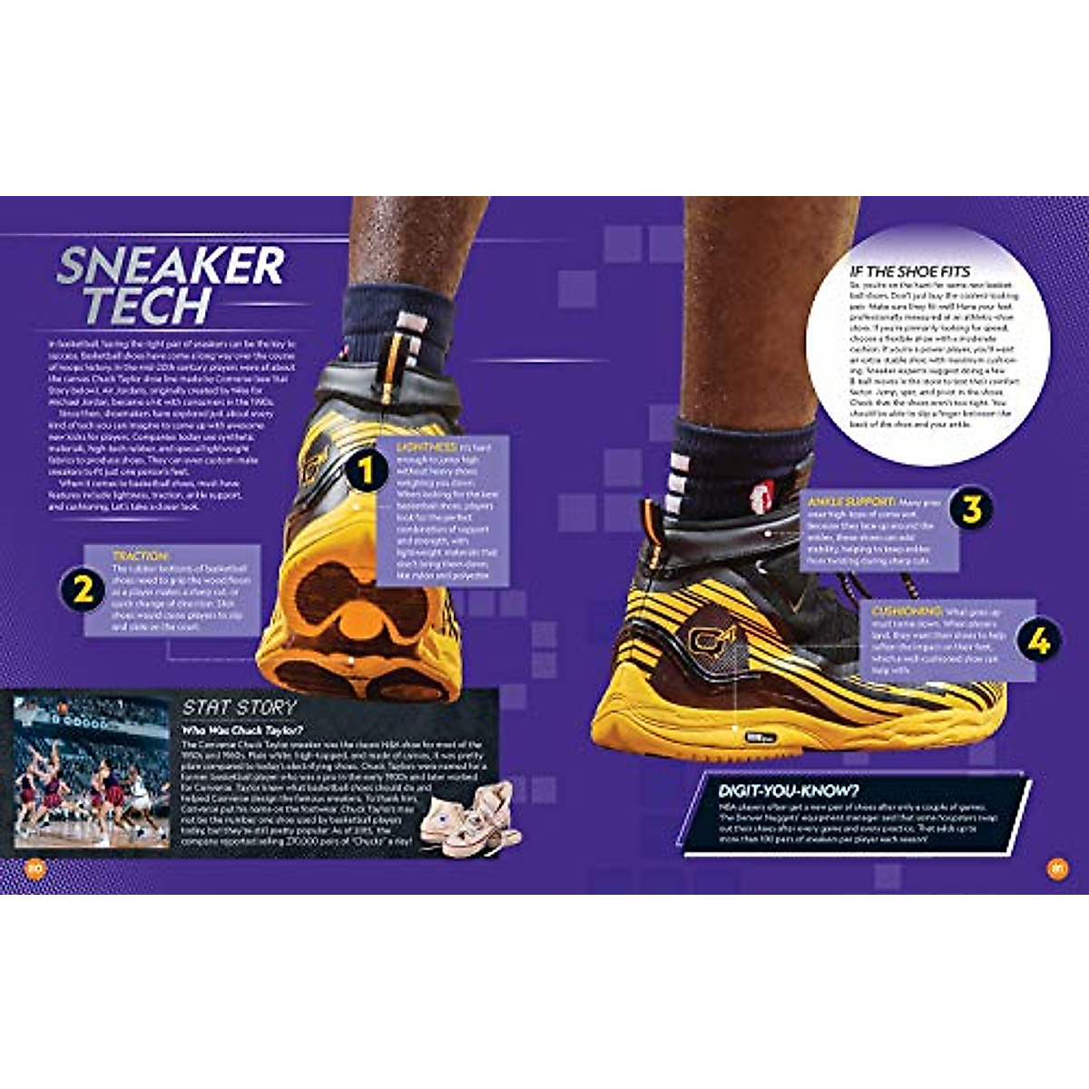 It's a Numbers Game! Basketball: The math behind the perfect bounce pass, the buzzer-beating bank shot, and so much more!