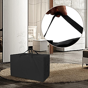 420D Folding Mattress Storage Bag, Mattress Portable Bag with Zipper for 3-4 Inch Double Three Fold Mattress (40x28x18inch)