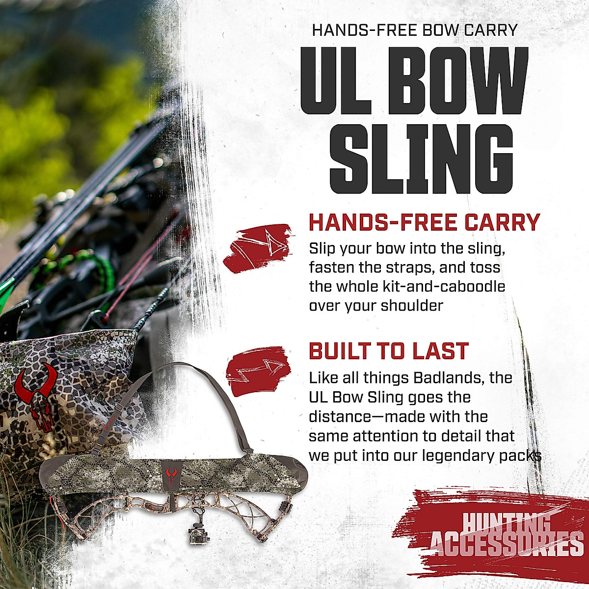 Badlands UL Bow Sling, Approach