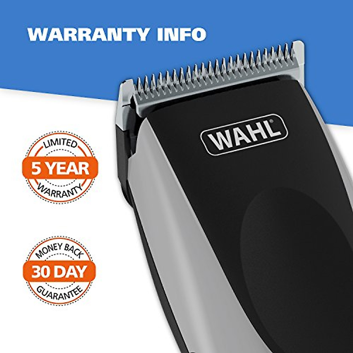 WAHL Easy Pro for Pets, Rechargeable Dog Grooming Kit – Heavy-Duty Electric Dog Clippers for Dogs & Cats with Fine to Medium Coats - Model 9549