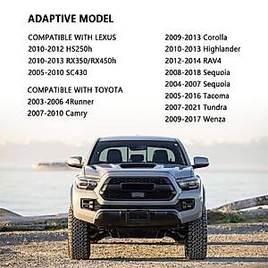 2Pcs Turn Signal Socket,Replaces OEM#90075-60060 Front Turn Signal Bulb Socket Compatible with Toyota 4Runner Tundra Tacoma Sequoia,Professional Car Accessories Turn Signal Assembly