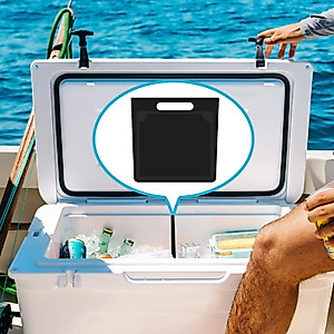 Omoojee Cooler Divider, Cooler Accessories Cutting Board, Horizontal Design Compatible with Yeti Tundra 35 & 45, with Improved Juice Drip Groove