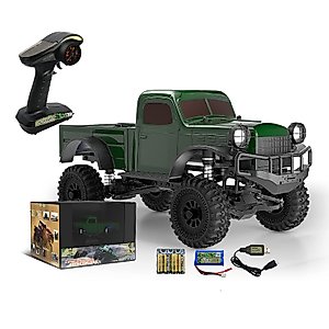 PANDA HOBBY Sport Tetra K1 1/18 RTR Scale 4x4 Rock Crawler 4wd Off-Road Vehicle (Green)