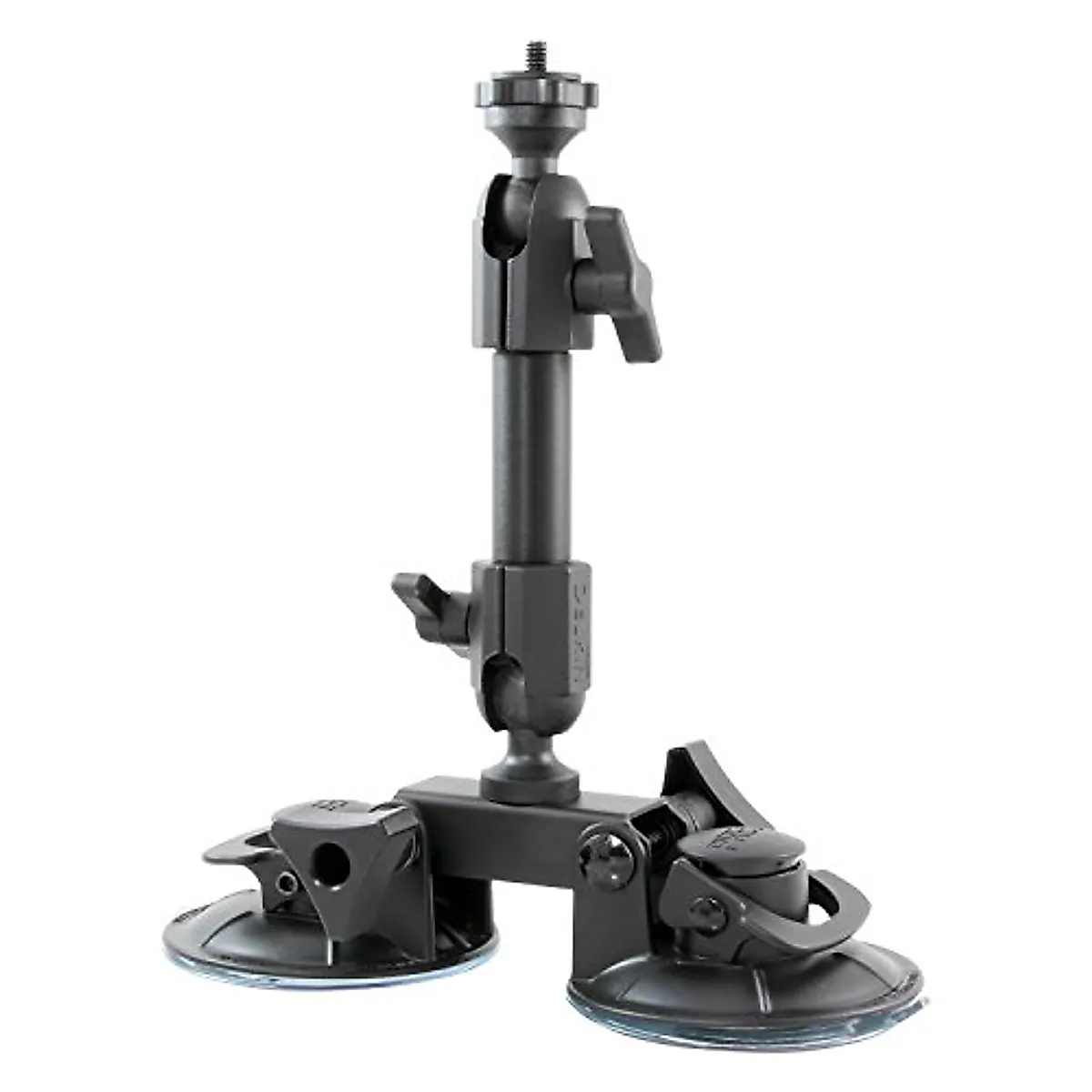 Delkin Devices Fat Gecko Dual Suction Camera Mount (DDMOUNT-SUCTION), black