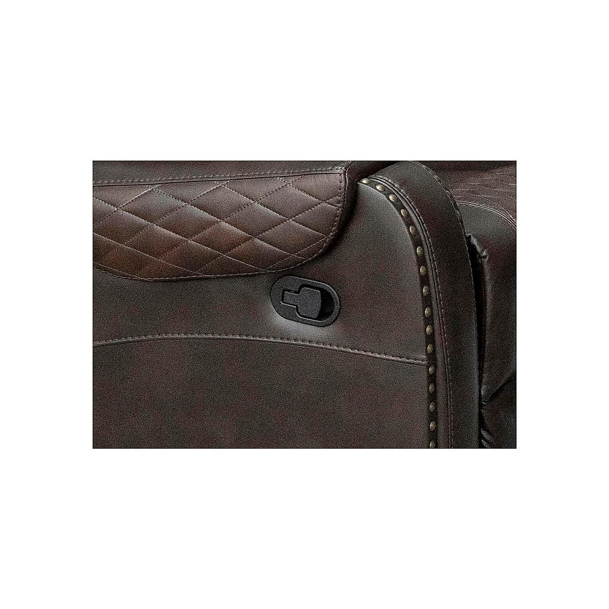 Kingway Sofas, 2 Recliner Seat, Brown