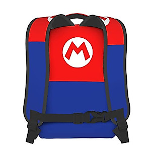 Plumber Game Backpack For Boys Girls (16.5 In), Teeng Shcool Bags Youth Travel Backpack, Classic Lightweight Lad Bookbag, Blue and Red