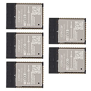 DORHEA 5PCS ESP-WROOM-32D ESP32 Bluetooth and WiFi Low Power Module integrates ESP32-D0WD Generic Wi-Fi+BT+BLE MCU Modules for Voice Encoding Music Streaming and MP3 Decoding