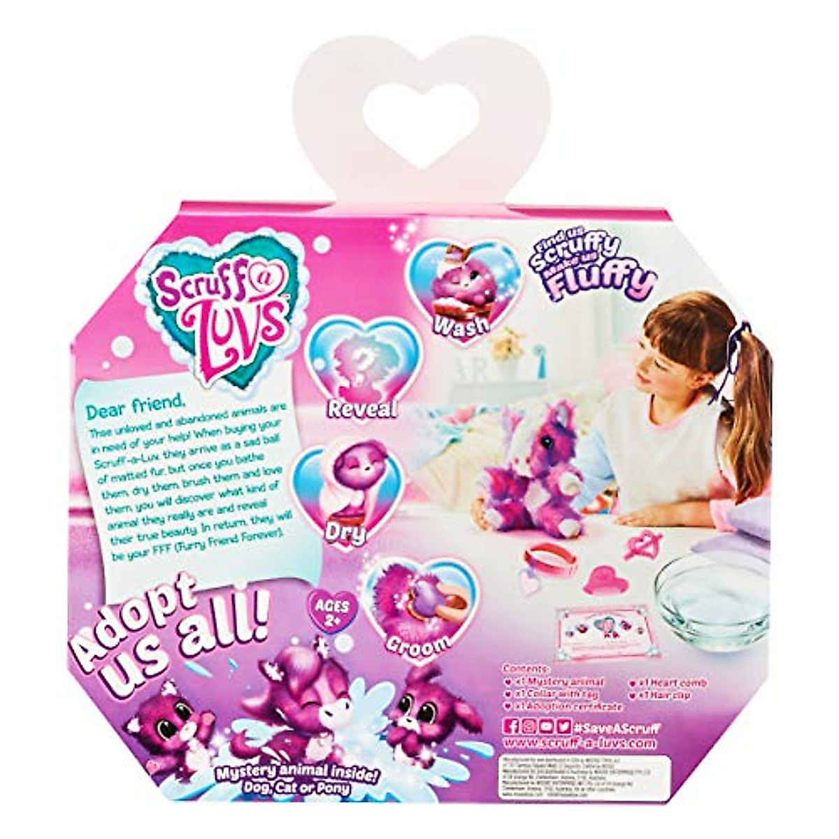 Little Live Scruff-a-Luvs - Friends - Plush Mystery Rescue Pet