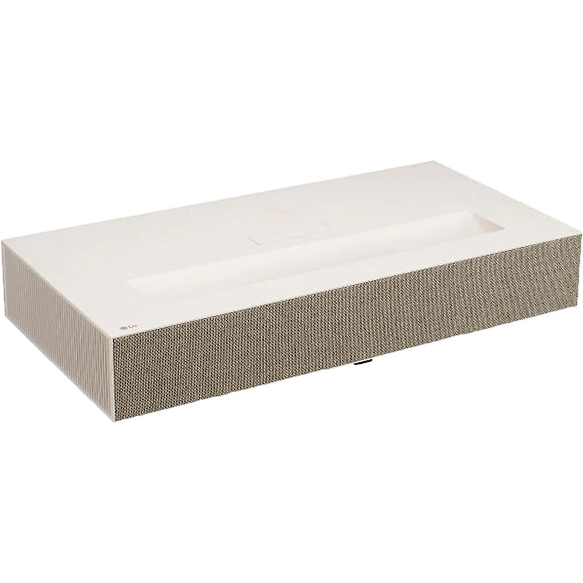 LG CineBeam HU915QE 3700-Lumen XPR 4K UHD Ultra-Short Throw Laser DLP Smart Home Theater Projector (HU915QE) + 3 x HDMI Cable + Optical Audio Cable + Cleaning Kit + Straps