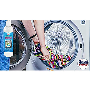 Heavy Duty Washing Machine Cleaner - 2 Treatments/Bottle Helps Remove Odor Causing Residue and the Smell of Stagnant Water Even Behind The Drum of Your Front or Top Load Washing Machine - 2 Pack